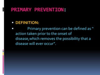 Prevention ppt | PDF