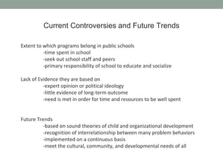 Chapter 9: Prevention Programs | PPT