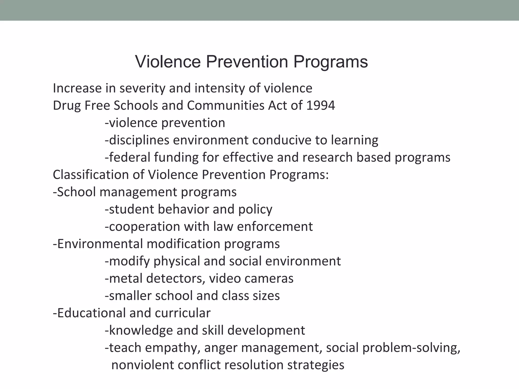 Prevention programs | PPT