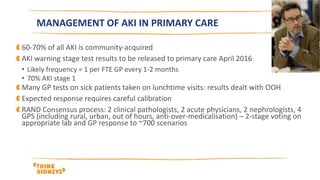 Improving the prevention, recognition and management of AKI: the ‘Think ...