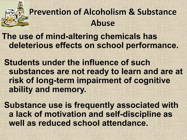 Prevention role of Students from Alcoholism by S.Lakshmanan ...