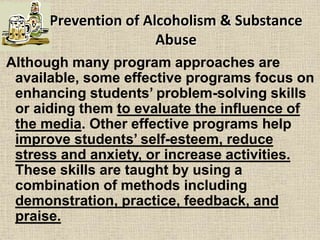 Prevention role of Students from Alcoholism by S.Lakshmanan ...
