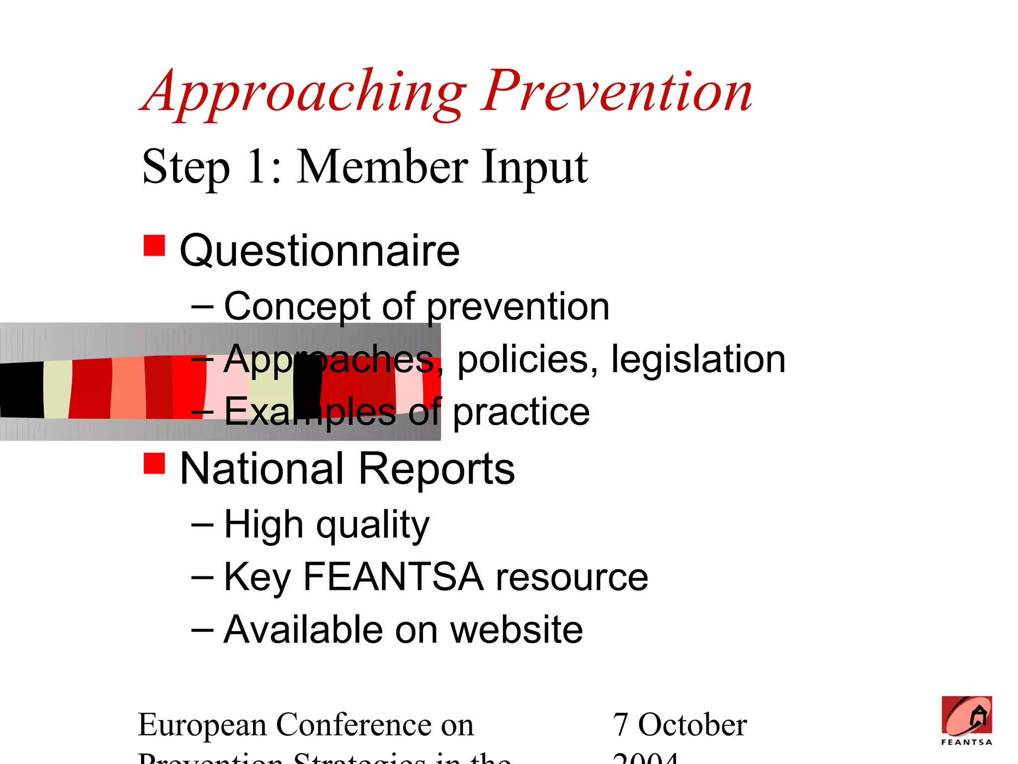 Prevention strategies in the fight against homelessness | PPT