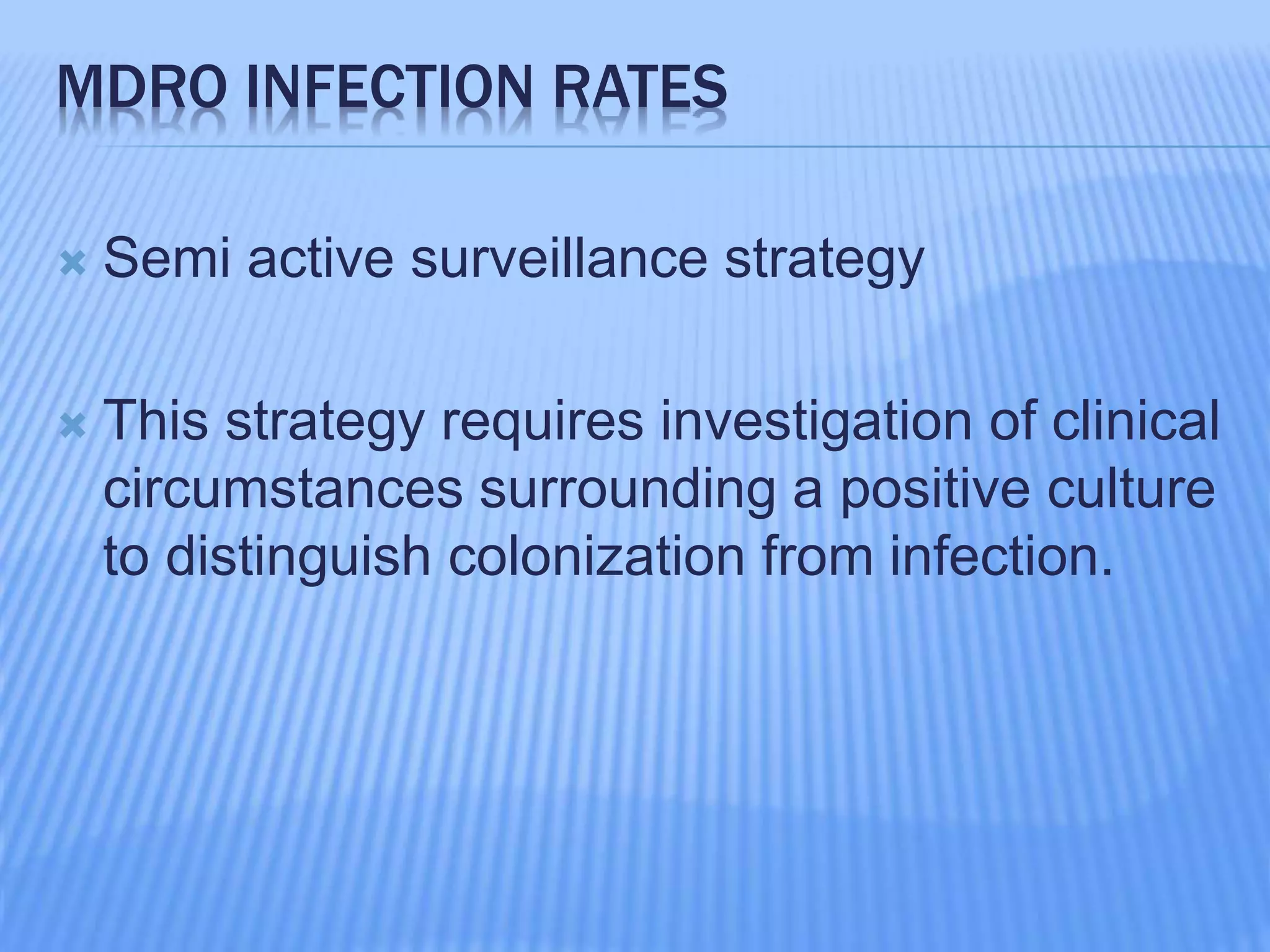 Prevention strategy for mdro in hospital | PPTX