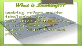 Prevention substance (cigarettes) ppt | PPTX