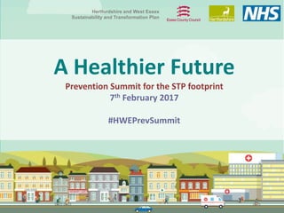 Hertfordshire and West Essex Prevention Summit | PPT