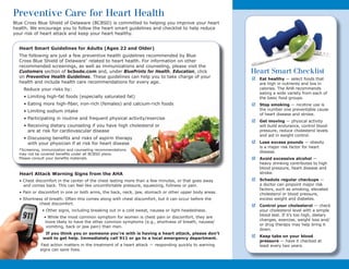 Preventative guidelines heart health | PPT