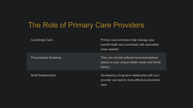 Preventive-Care-An-Overview and importance.pptx | Diseases and ...