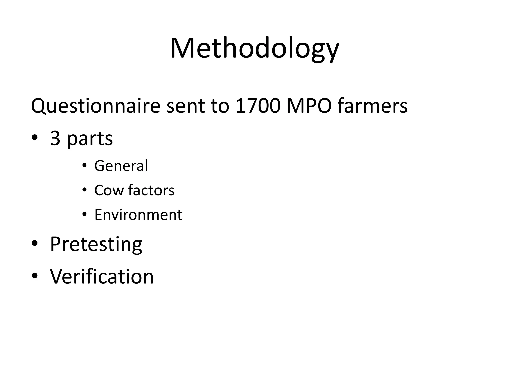 Preventive and failure costs of mastitis on South African dairy farms | PPT