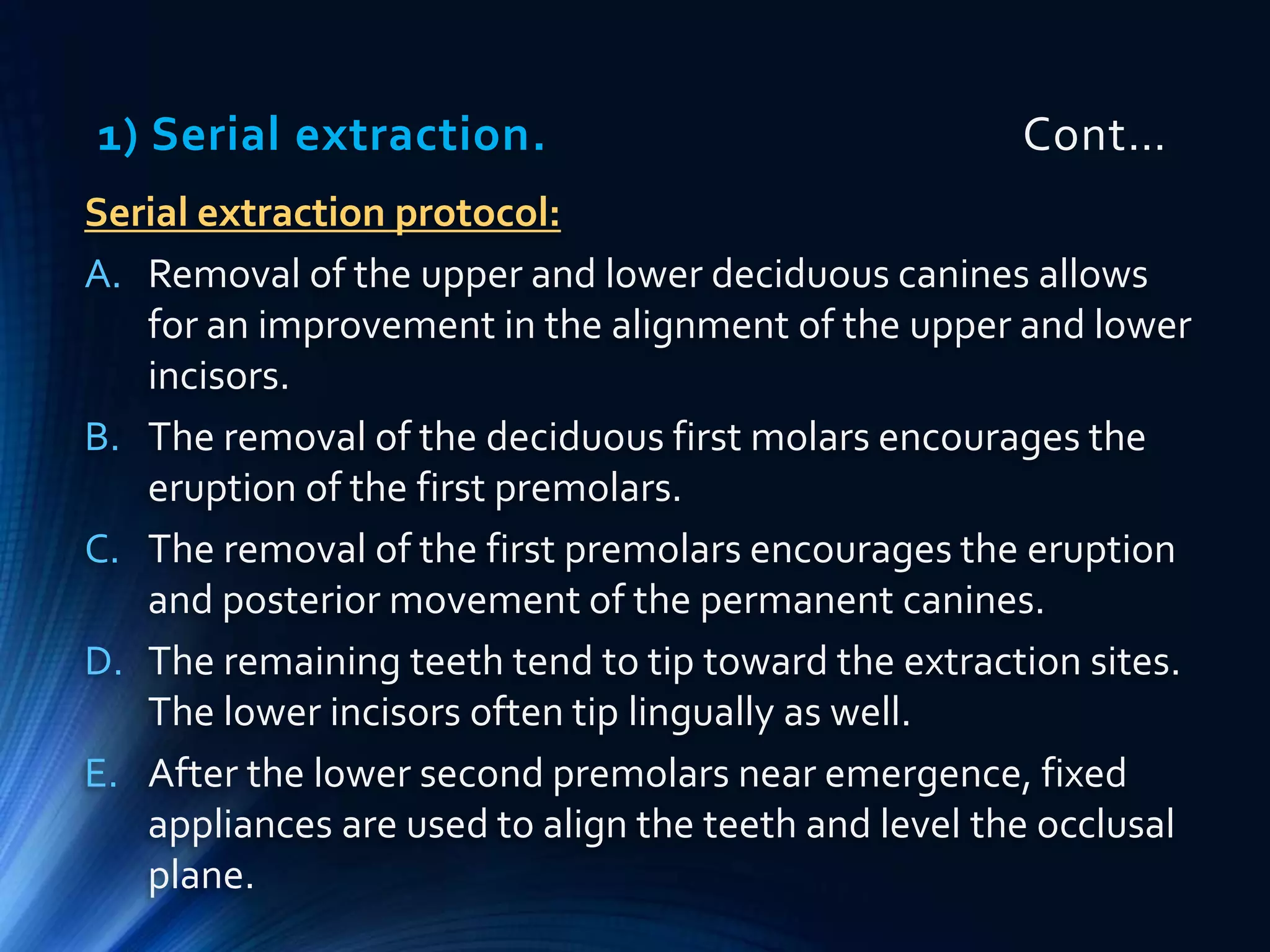 Preventive and interceptive orthodontics (basic) | PPTX