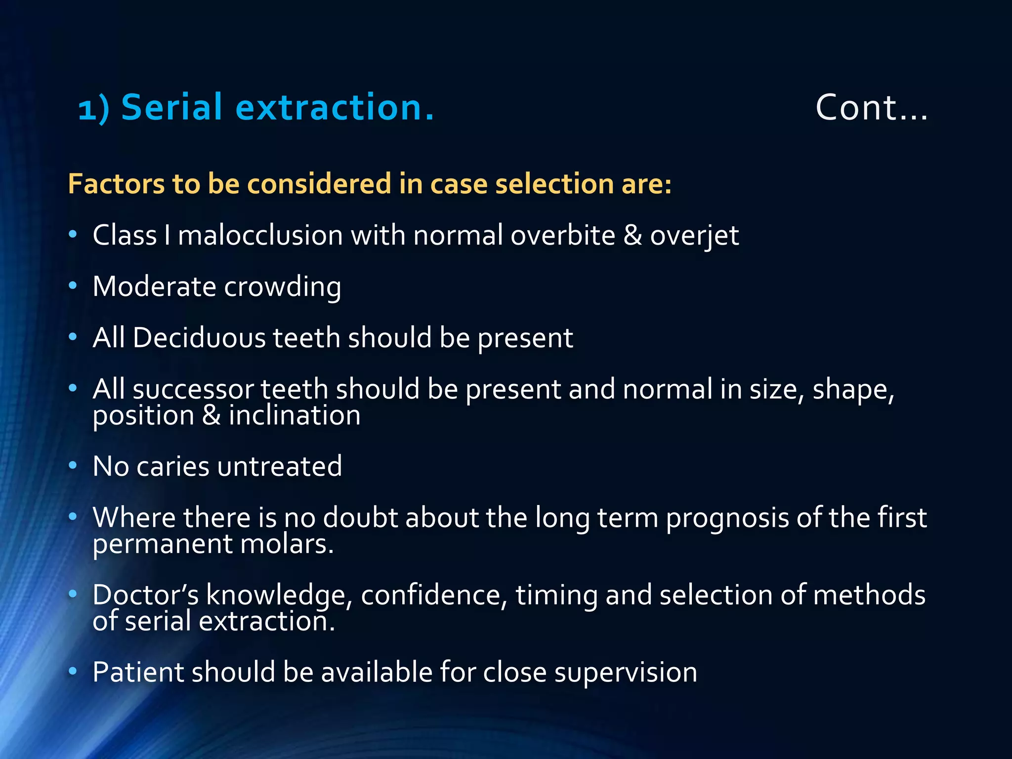 Preventive and interceptive orthodontics (basic) | PPTX
