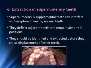 Preventive and interceptive orthodontics (basic) | PPTX