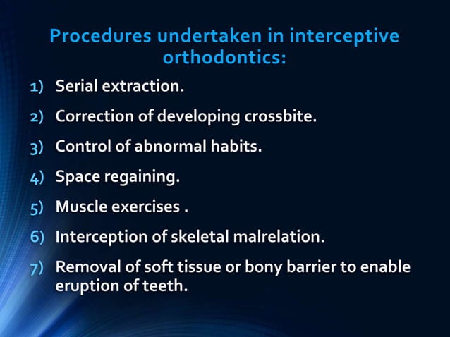Preventive and interceptive orthodontics (basic) | PPTX