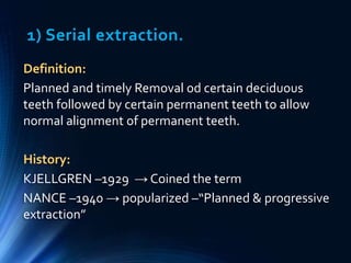 Preventive and interceptive orthodontics (basic) | PPTX