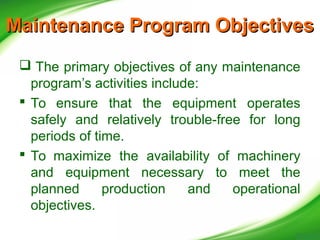 Preventive and Predictive maintenance.ppt