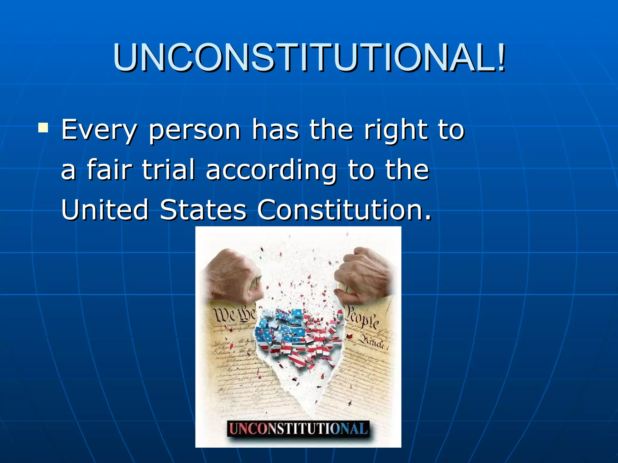 Preventive Detention Presentation | PPT | Law