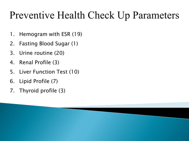 Preventive Health Check Up Package (63 Parameters) Only @ Rs. 999 | PPT