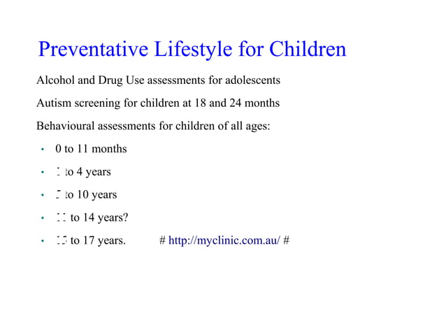 Preventive lifestyle | DOC