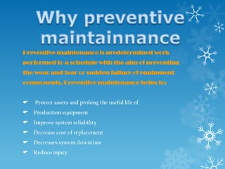 Preventive maintainnance | PPT
