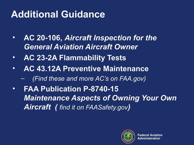 Airworthiness: Preventive Maintenance | PPT | Aviation Industry ...