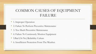 PREVENTIVE MAINTENANCE - Agricultural crop production | PDF