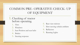 PREVENTIVE MAINTENANCE - Agricultural crop production | PDF