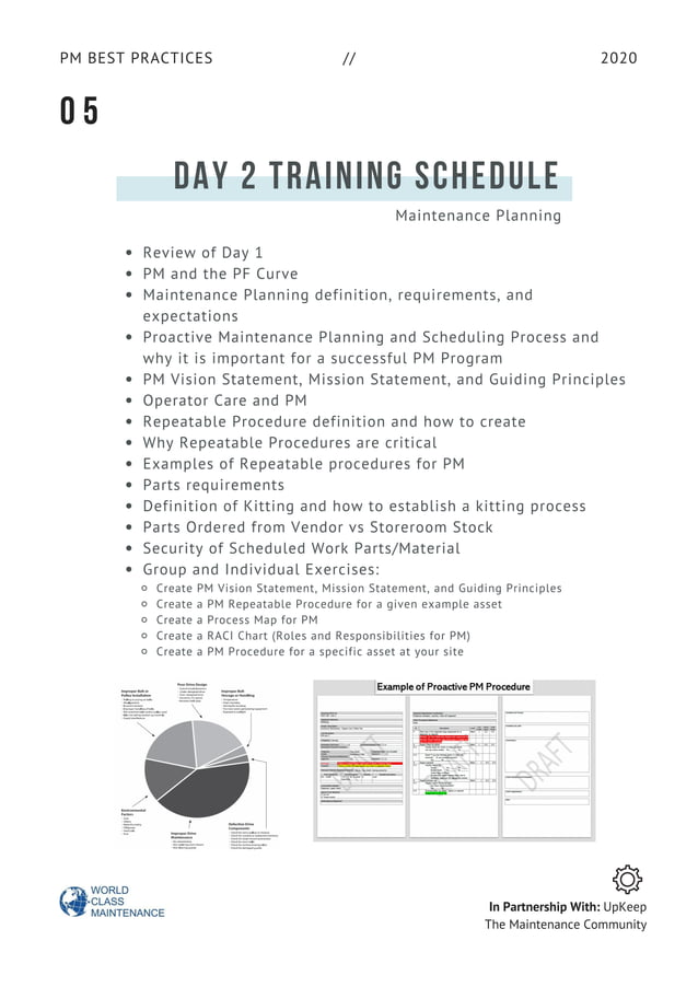 Preventive Maintenance Best Practices plus PM Optimization Workshop ...