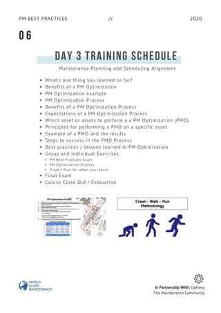 Preventive Maintenance Best Practices plus PM Optimization Workshop ...