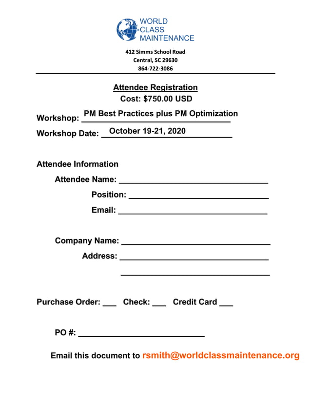 Preventive Maintenance Best Practices plus PM Optimization Workshop ...