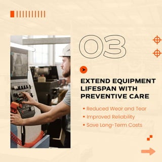 Maximize efficiency with preventive maintenance! Stay proactive, reduce downtime, and cut costs ...