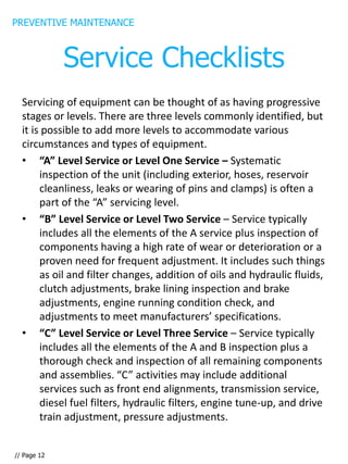 Preventive maintenance e book | PDF