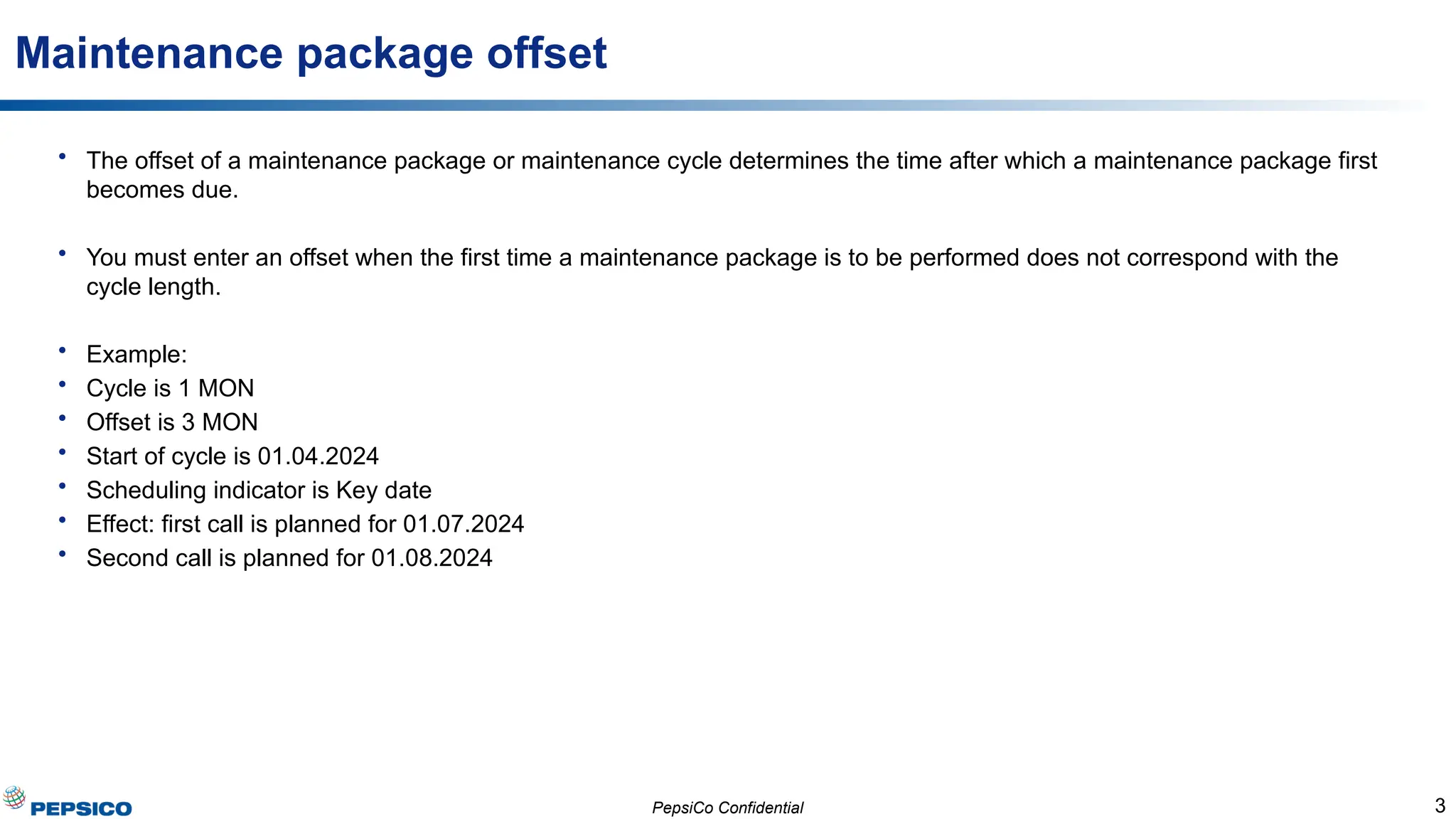 Preventive Maintenance svakako Planning — Scheduling parameters.pptx