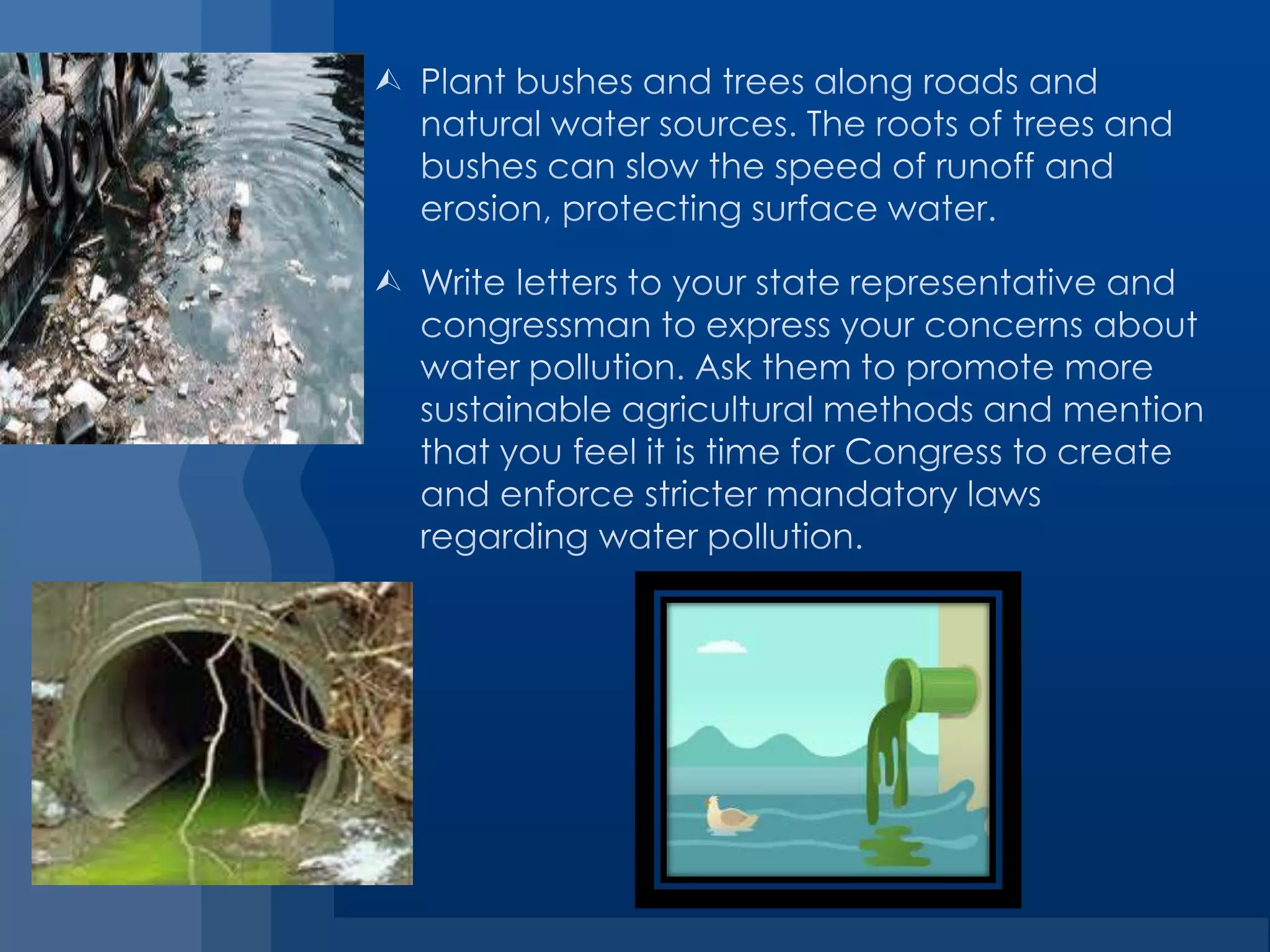 Preventive measures of water pollution | PPTX