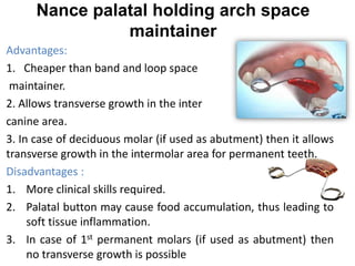 Palatal Holding Arch
