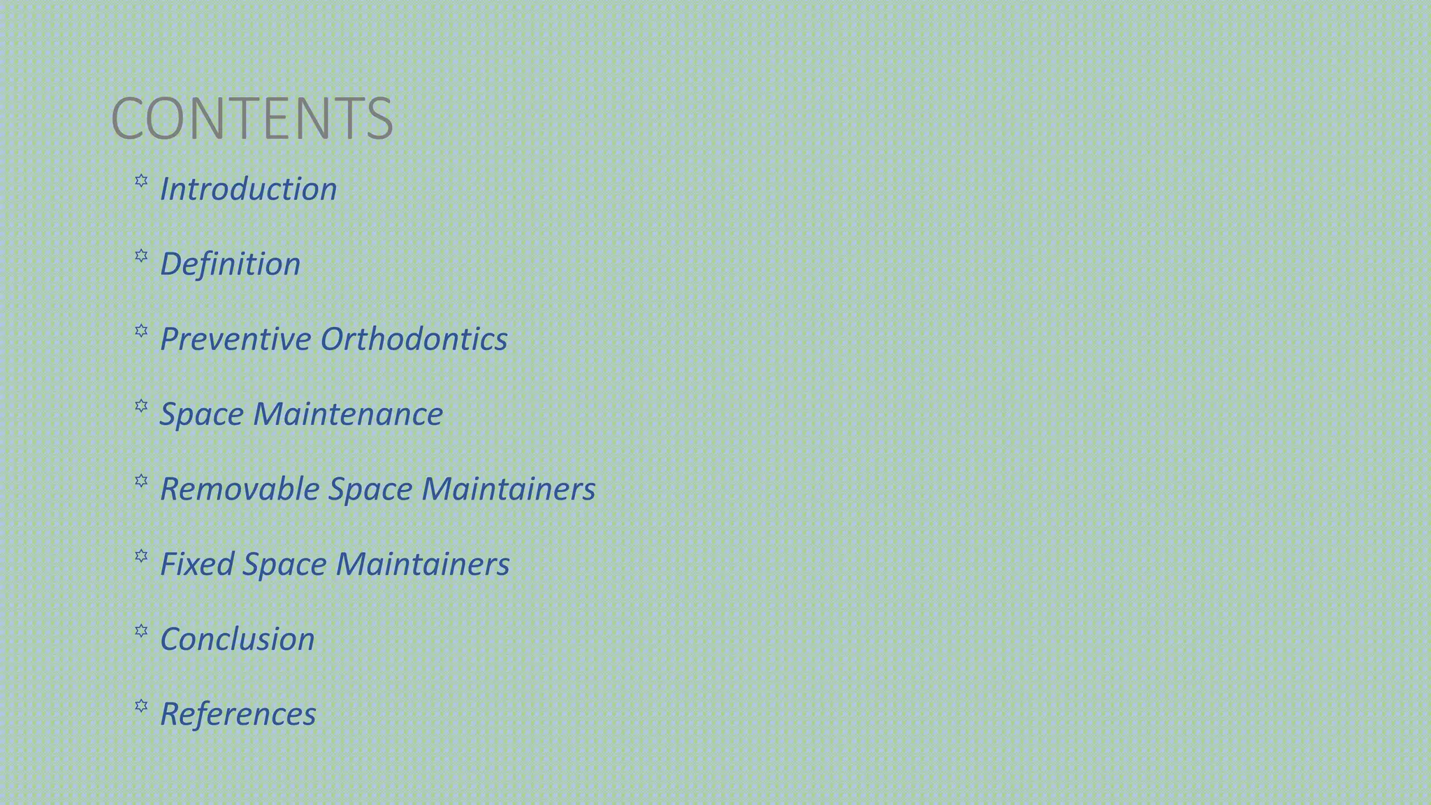 PREVENTIVE ORTHODONTICS WITH SPACE MANAGMENT.pptx
