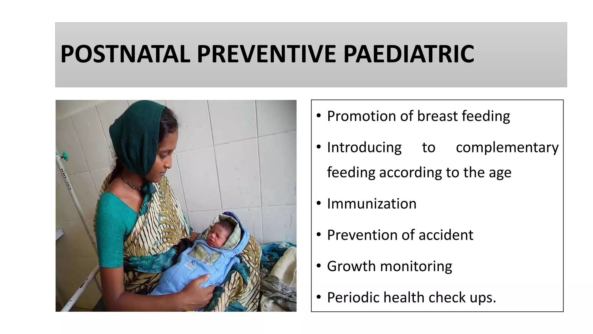Preventive paediatrics | PPTX