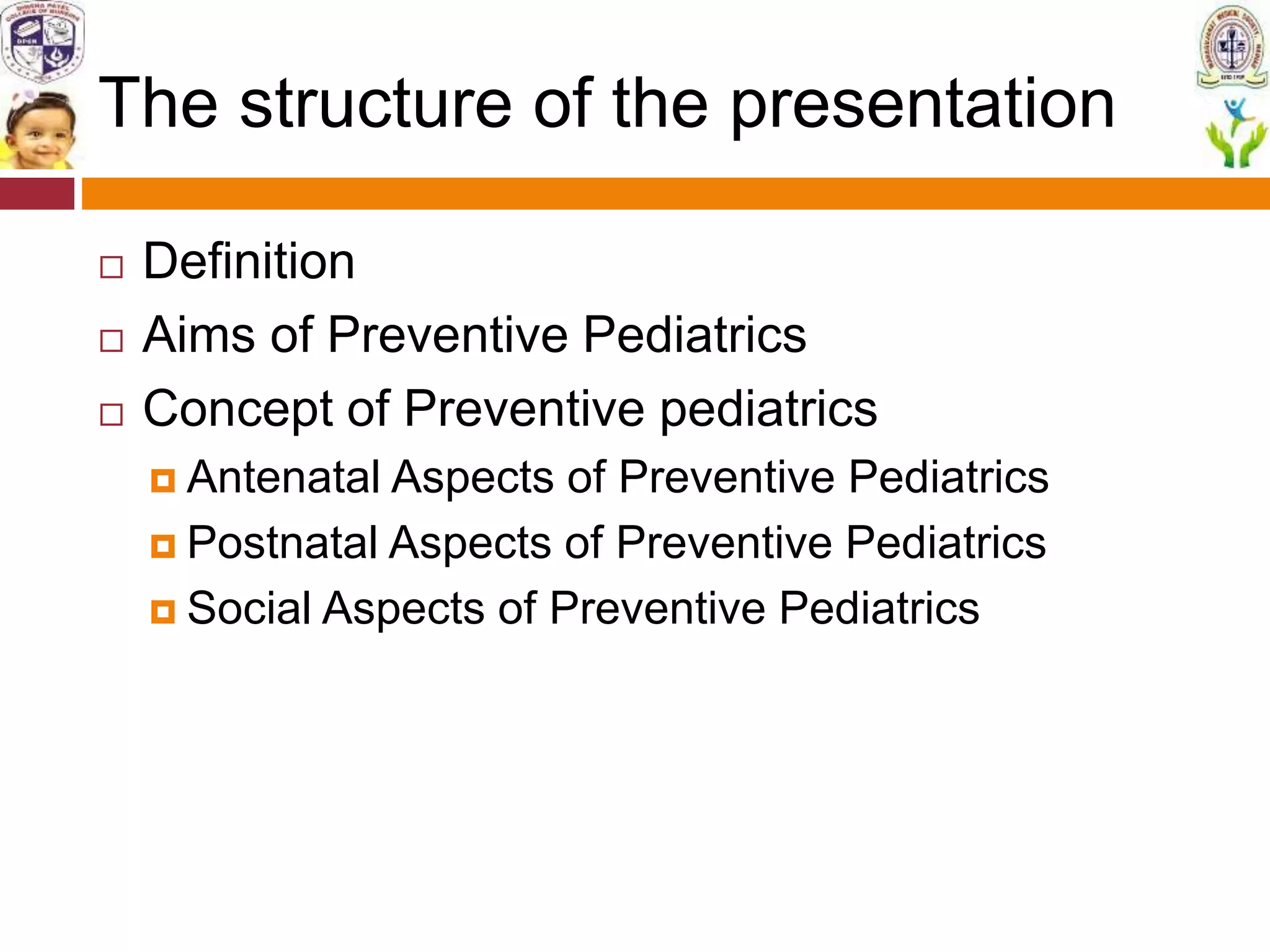 Preventive pediatrics in Child Health Nursing | PPTX
