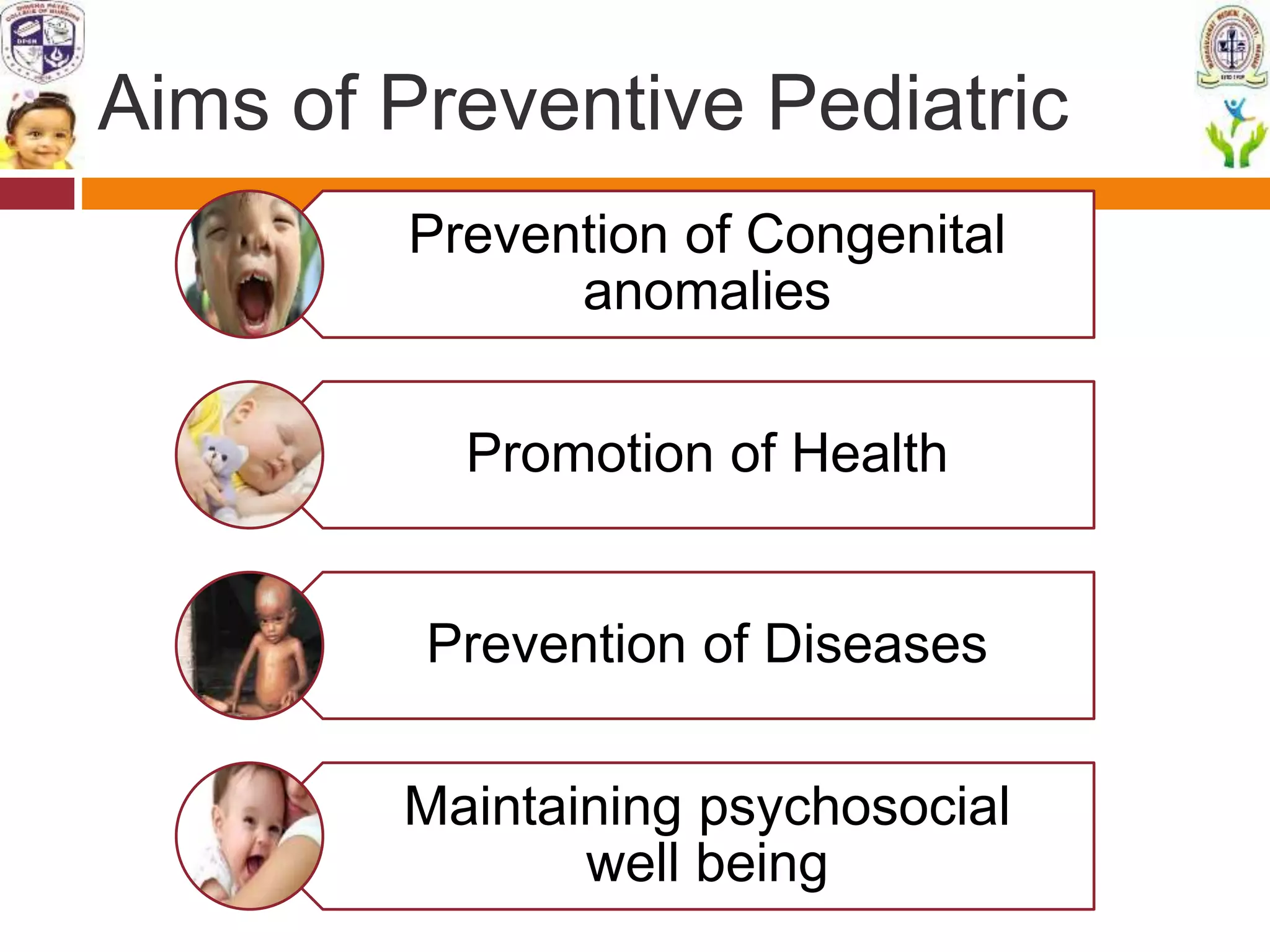 Preventive pediatrics in Child Health Nursing | PPTX