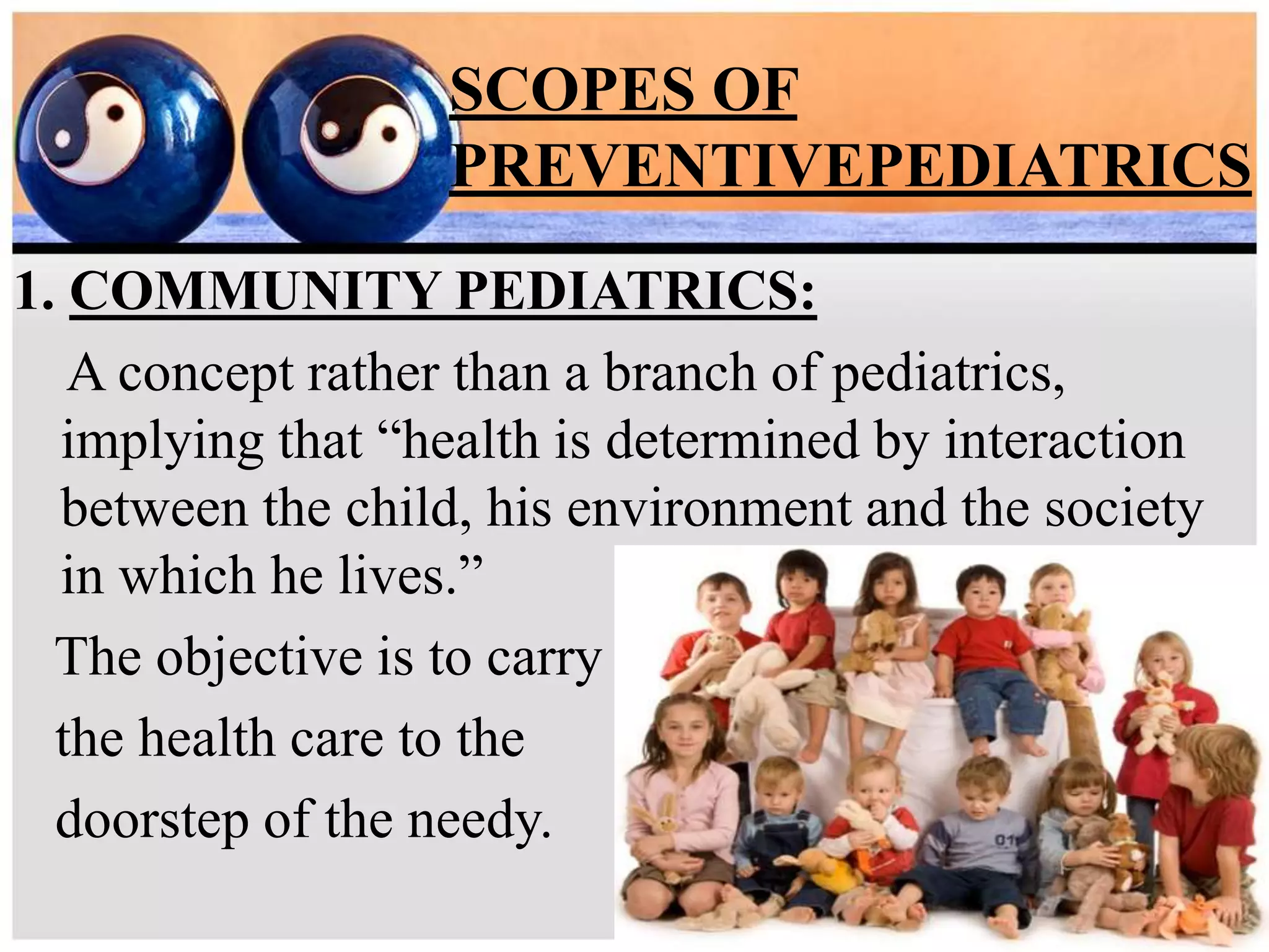 PREVENTIVE PEDIATRICS | PPTX
