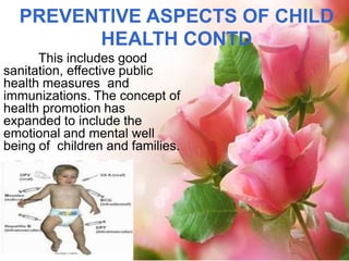 Preventive promotive curative aspects of child health | PPTX