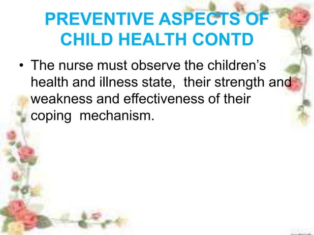 Preventive promotive curative aspects of child health | PPTX ...