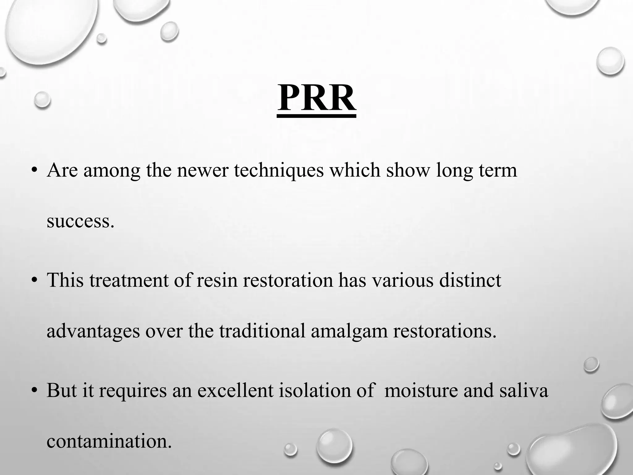 Preventive resin restoration | PPTX