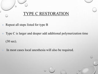 Preventive resin restoration | PPTX