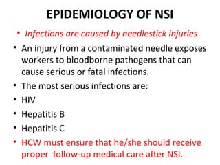 Prevent Needlestick Injuries | PPT