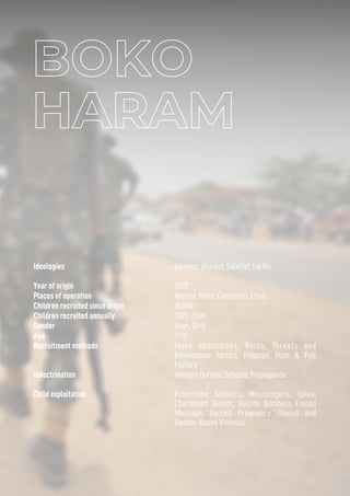 PREVENT Project: The Targeting of Children by Boko Haram | PDF