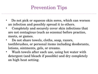 Prevent Staph Skin Infections | PPT