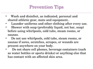 Prevent Staph Skin Infections | PPT
