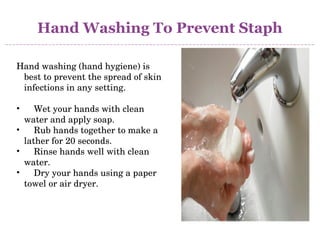 Prevent Staph Skin Infections | PPT