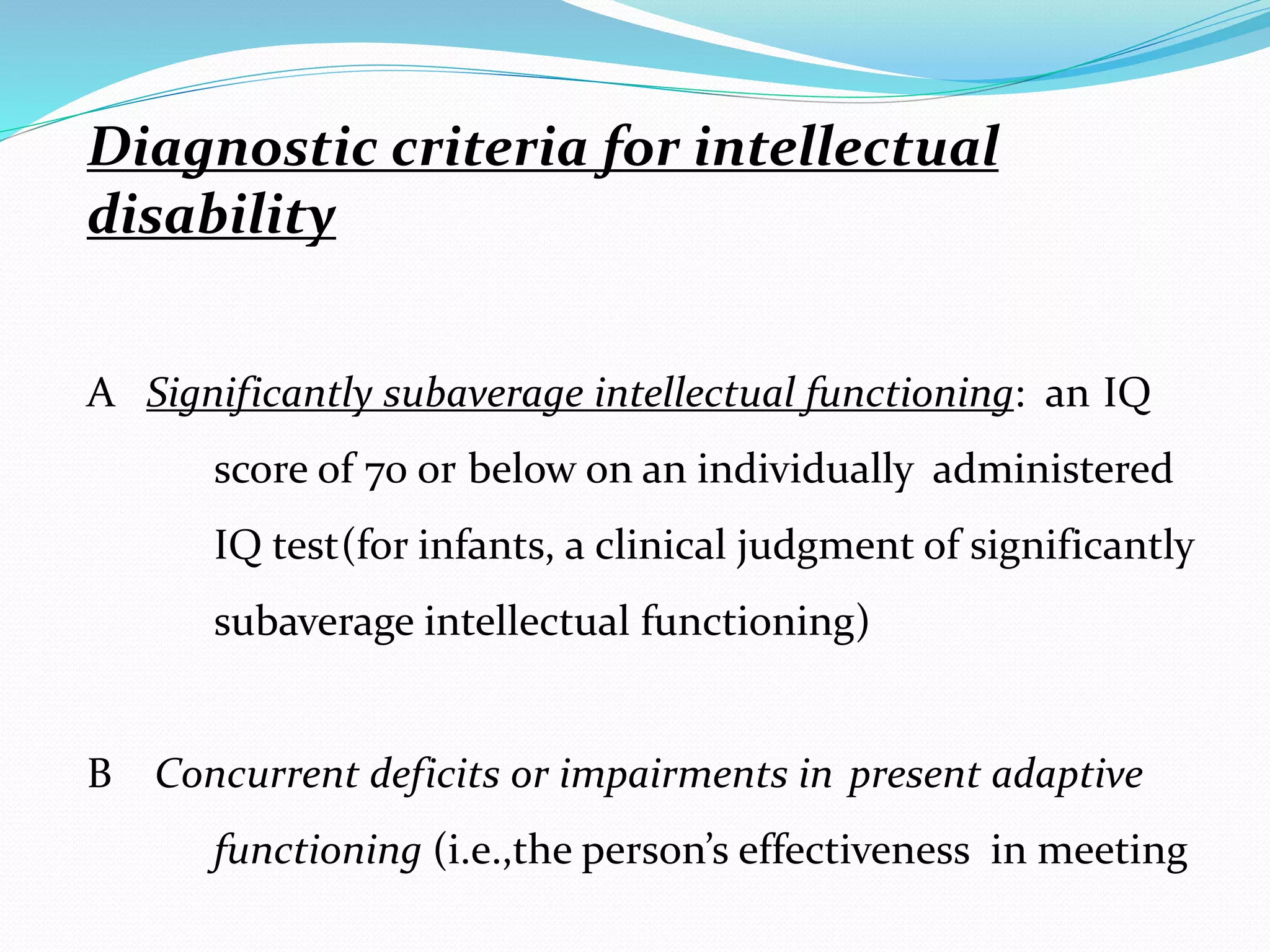 Prevetable cause of mental retardation | PPTX