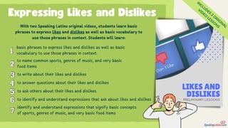 Spanish 1 Preliminary Lesson Plans for High School | PDF